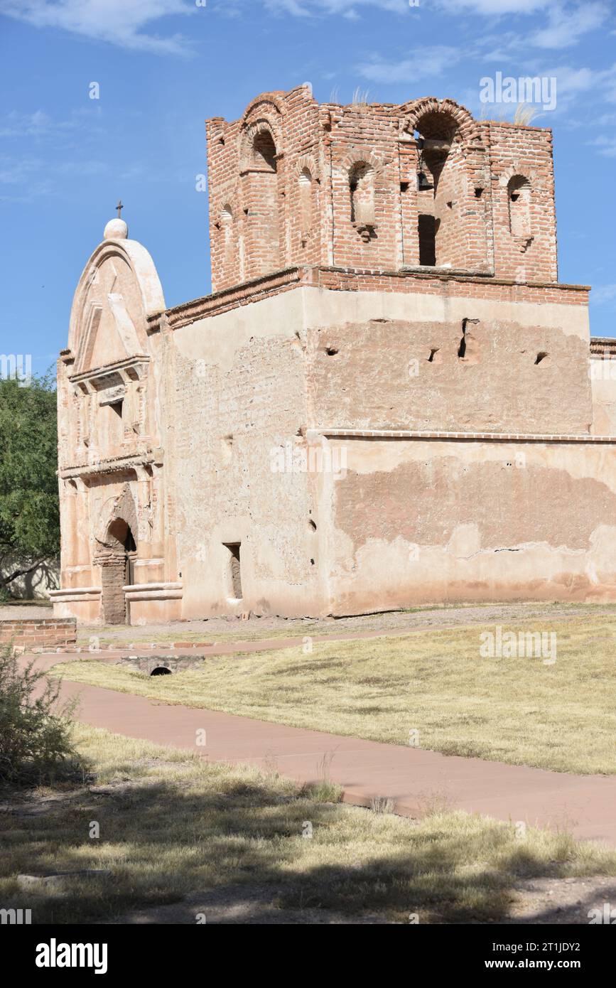 Tumacacori, AZ. USA. 10/9/2023. Mission San Cayetano del Tumacácori was ...