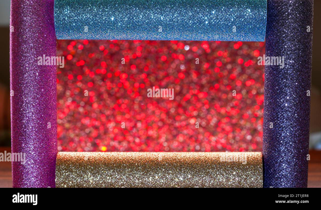 Background made of paper with glittering effect in colorful colors ...