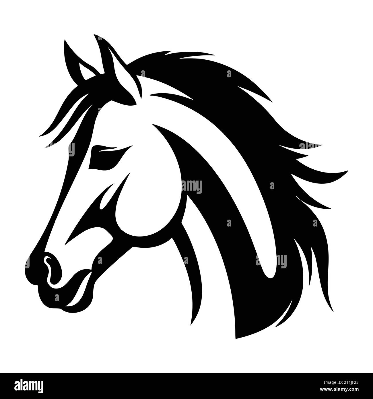 Pet horse Stock Vector Images - Alamy