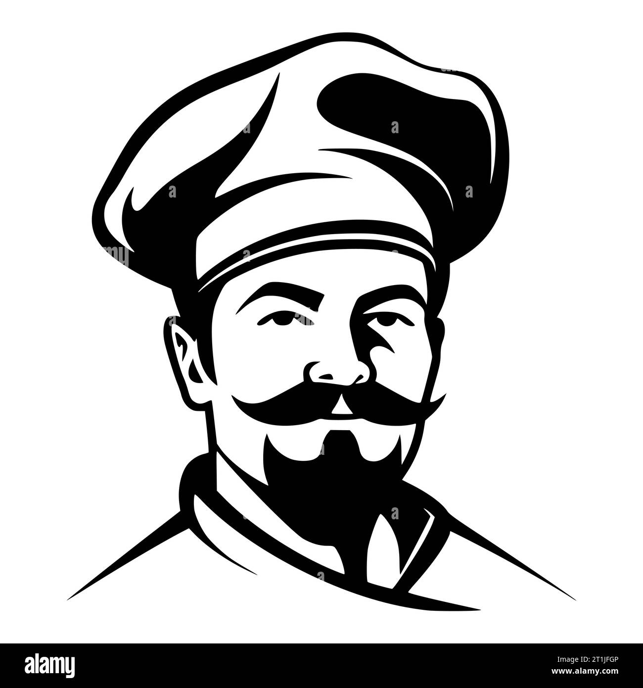 Chef master logo Black and White Stock Photos & Images - Alamy