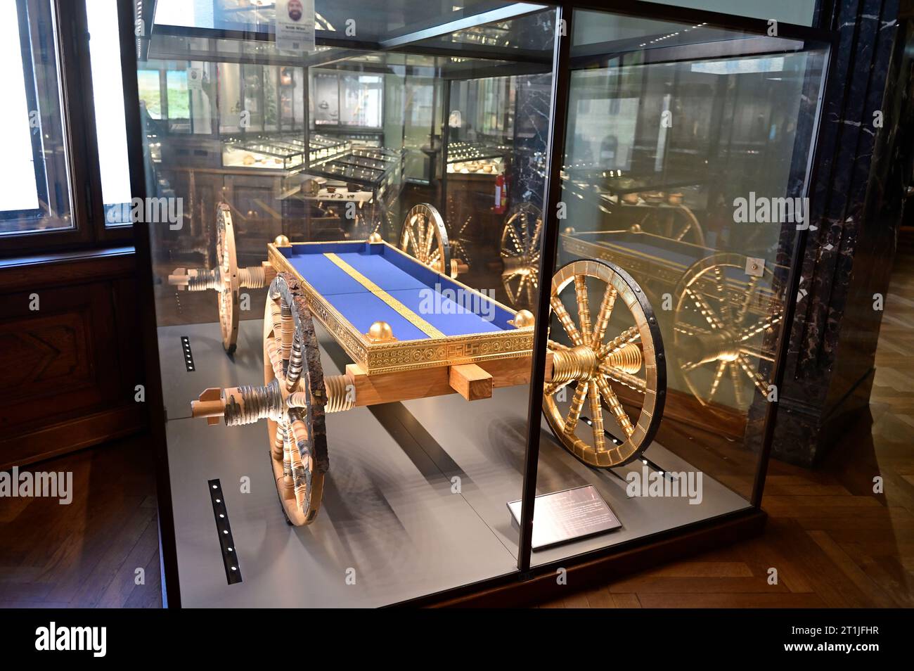Vienna, Austria. Ceremonial chariot from the Czech Republic, 5th ...