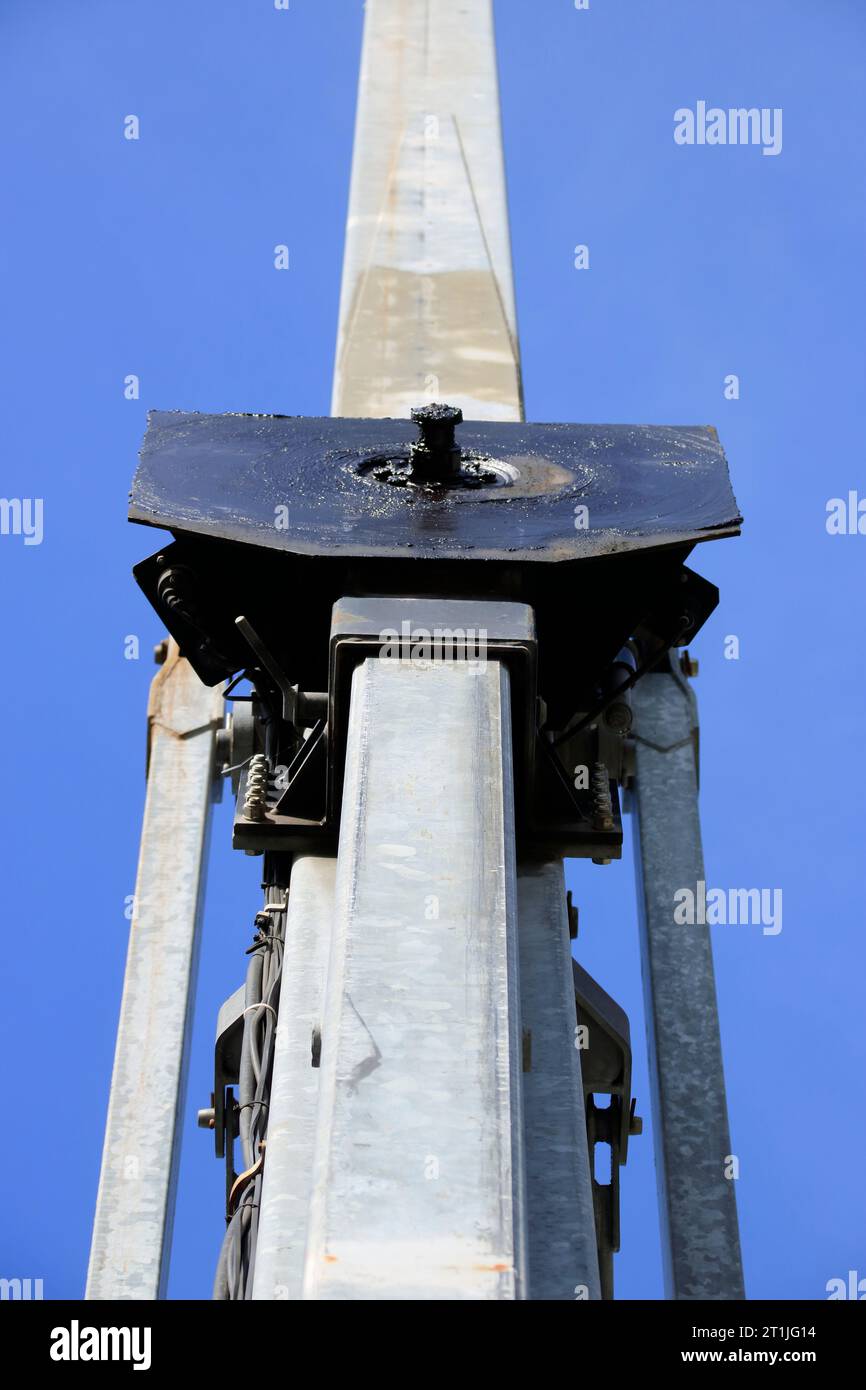 transport plate for transport by a mobile crane Stock Photo - Alamy