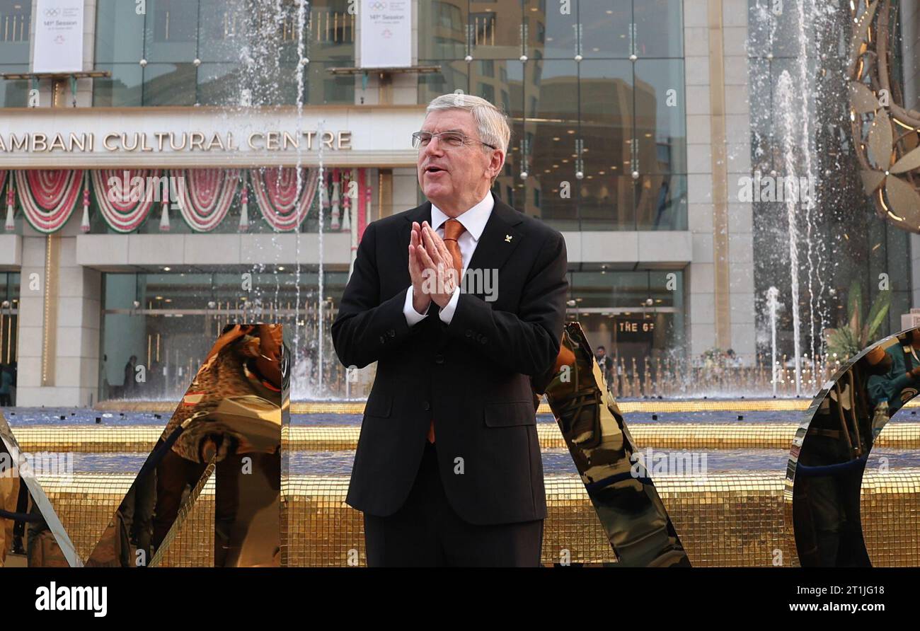 Mumbai, India. 14th Oct, 2023. International Olympic Committee (IOC ...