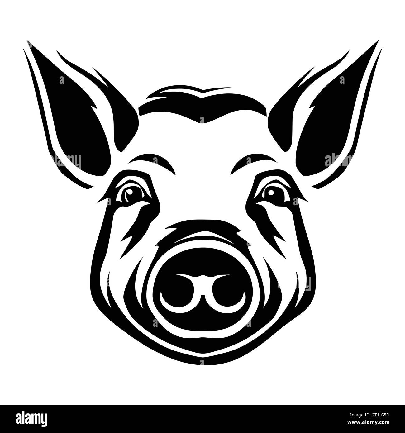 Pig pose Stock Vector Images - Alamy