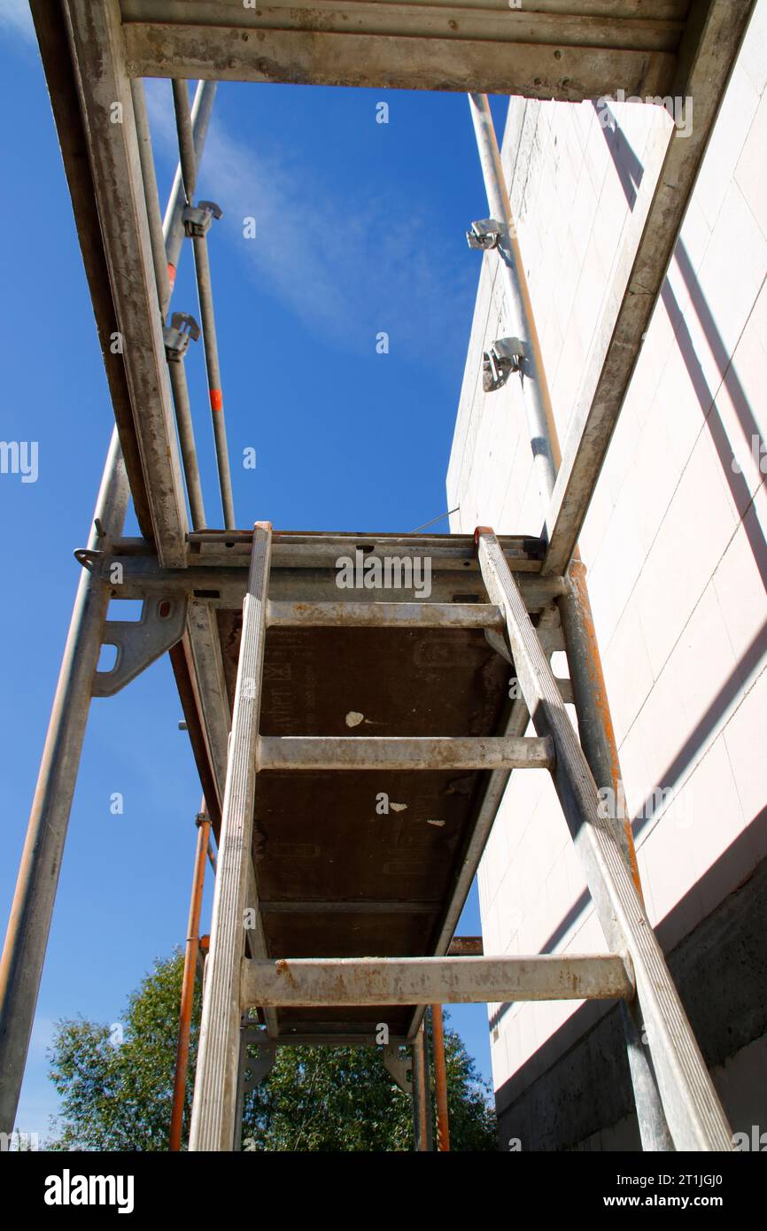 Scaffolding stairs hi-res stock photography and images - Alamy