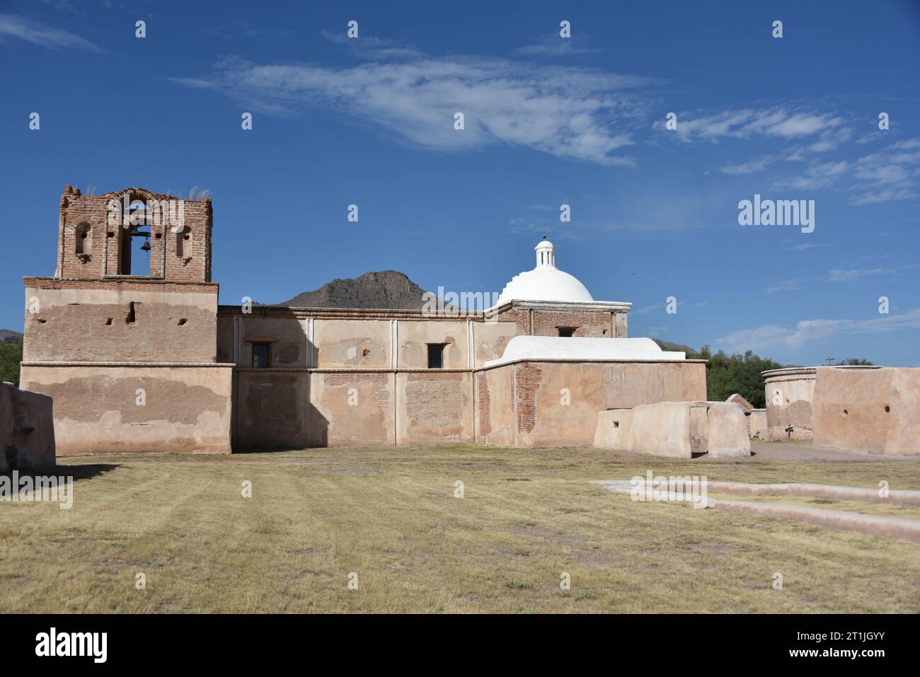 Tumacacori, AZ. USA. 10/9/2023. Mission San Cayetano del Tumacácori was ...