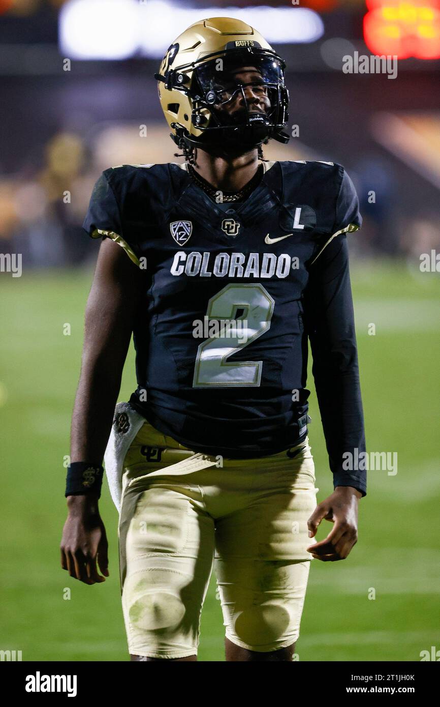 October 13, 2023: Colorado Buffaloes quarterback Shedeur Sanders (2 ...