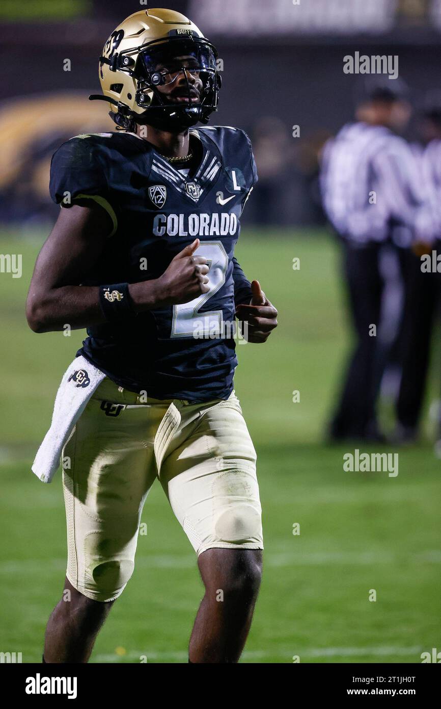 October 13, 2023: Colorado Buffaloes quarterback Shedeur Sanders (2 ...