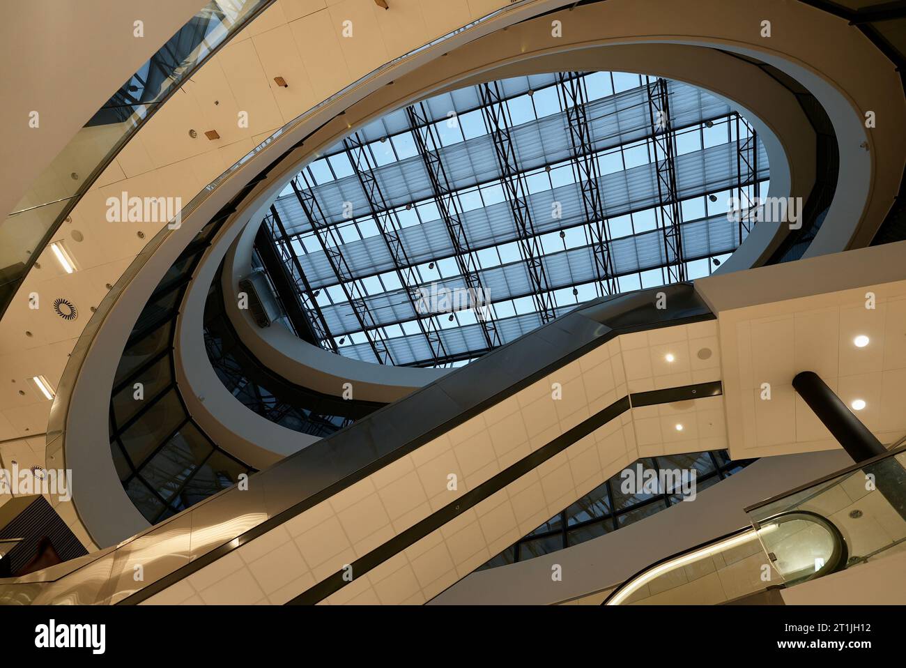 Shot empty moving staircase running hi-res stock photography and images ...