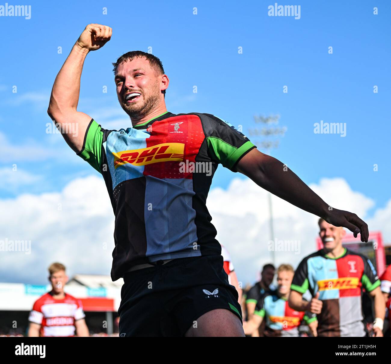Kingsholm Stadium, Gloucester, Gloucestershire, UK. 14th Oct, 2023 ...