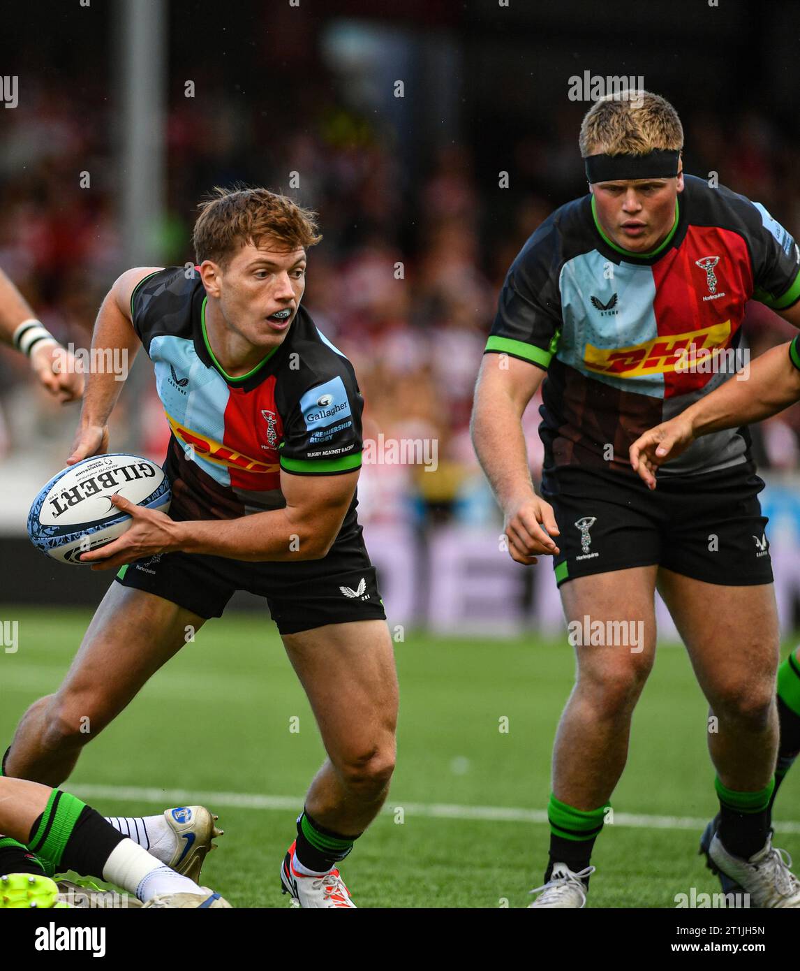 Kingsholm Stadium, Gloucester, Gloucestershire, UK. 14th Oct, 2023 ...