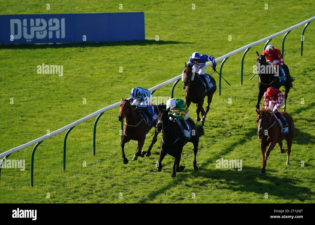 The Shunter and James Doyle (second left) coming home to win the Club ...