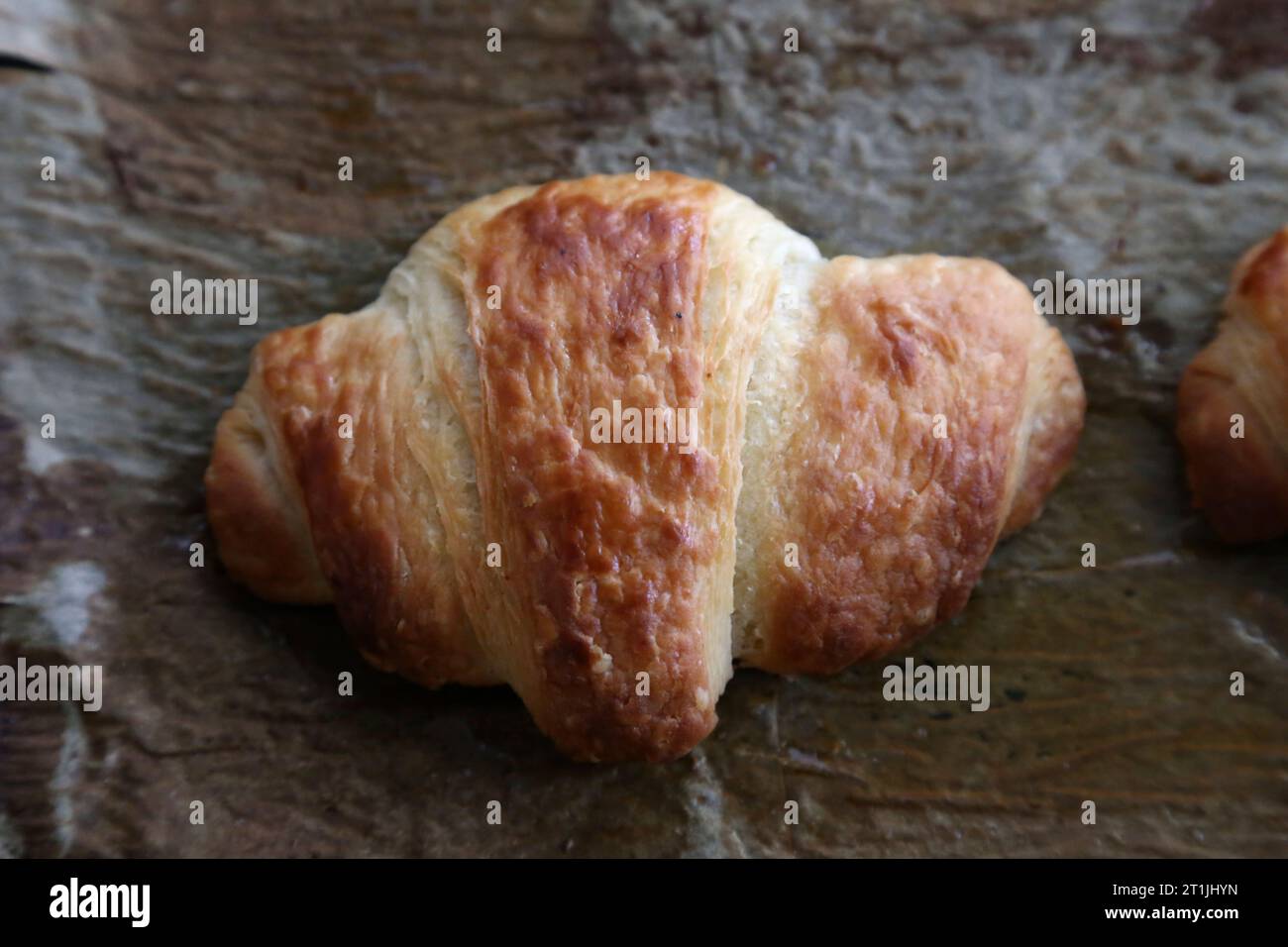 Fresh homemade french croissants hi-res stock photography and images ...