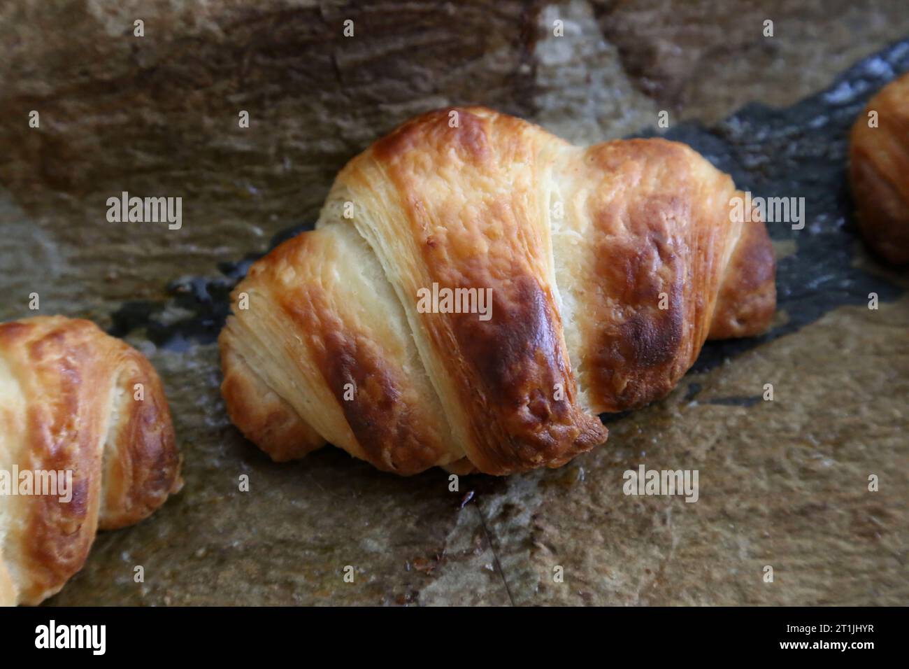 Homemade puff pastry dough hi-res stock photography and images - Alamy