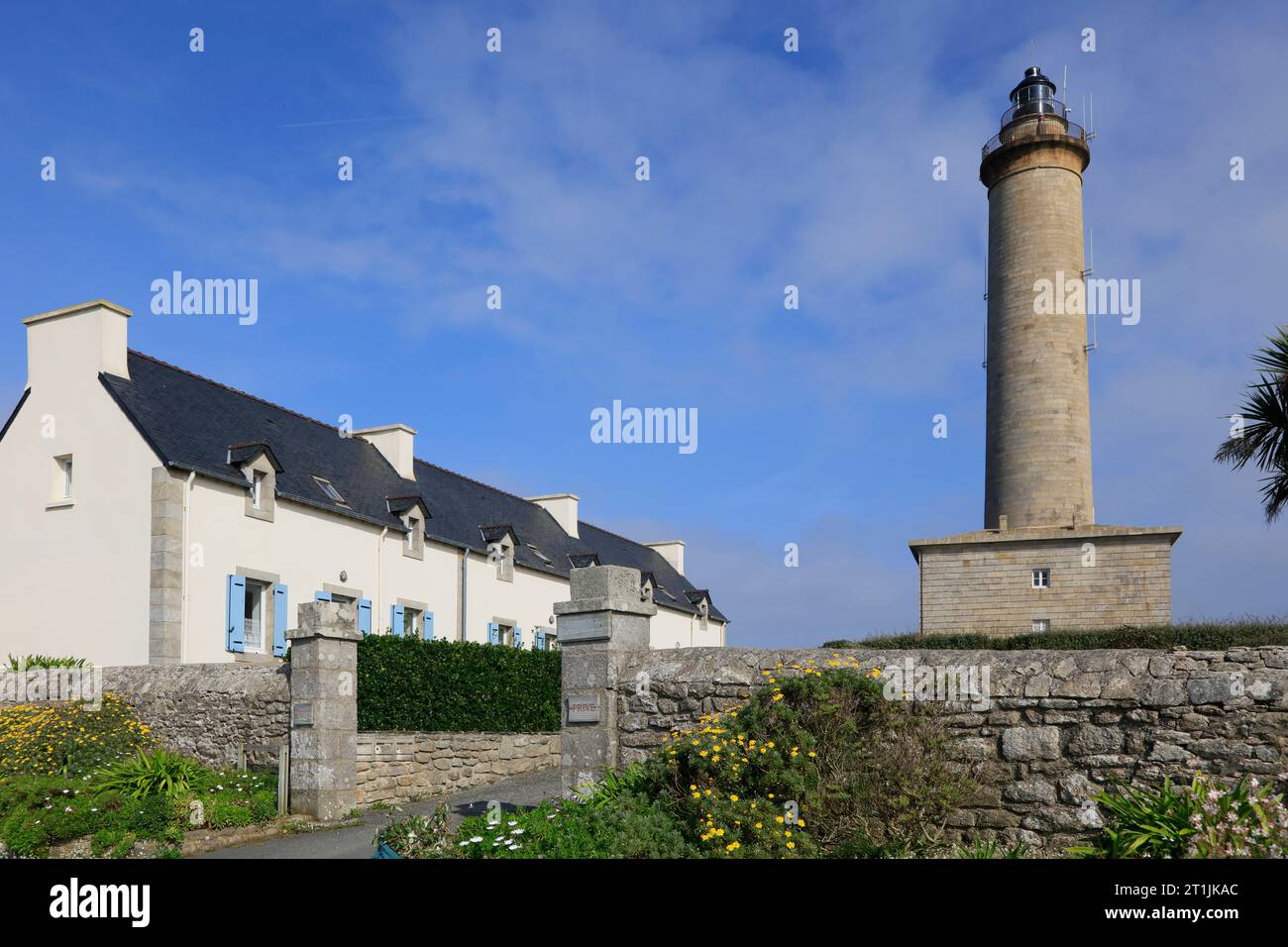Insel Ile de Batz im Ärmelkanal vor der bretonischen Küste bei Roscoff ...