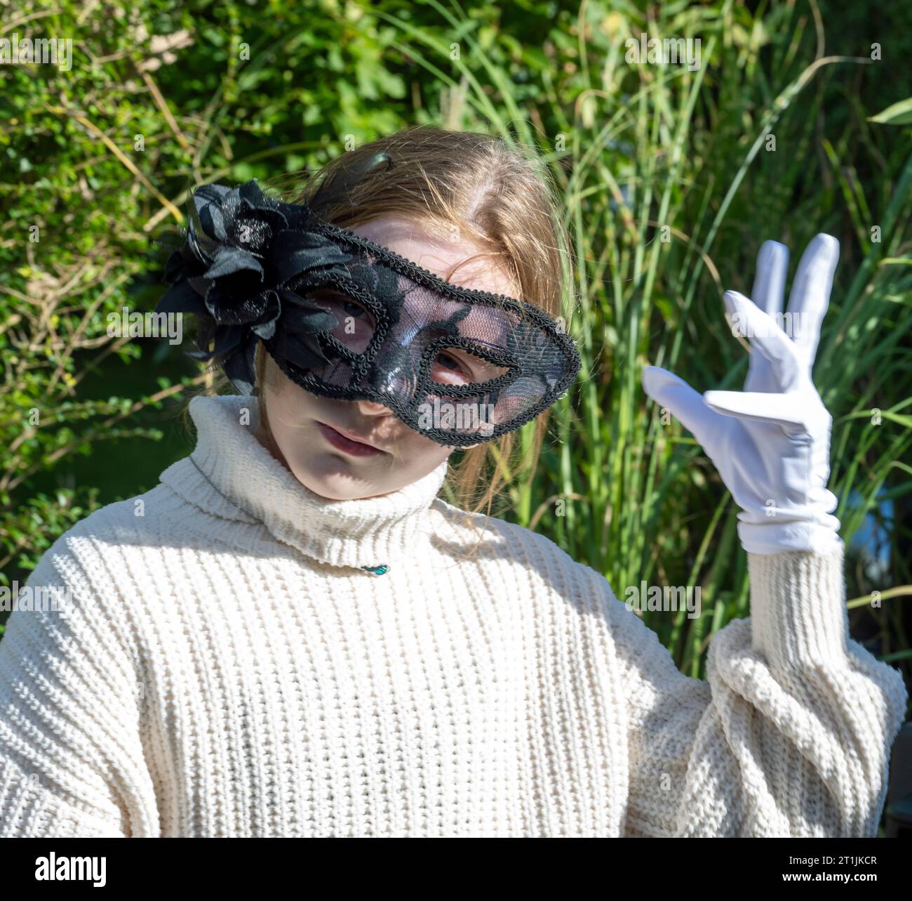 Young English girl posing for camera Stock Photo - Alamy