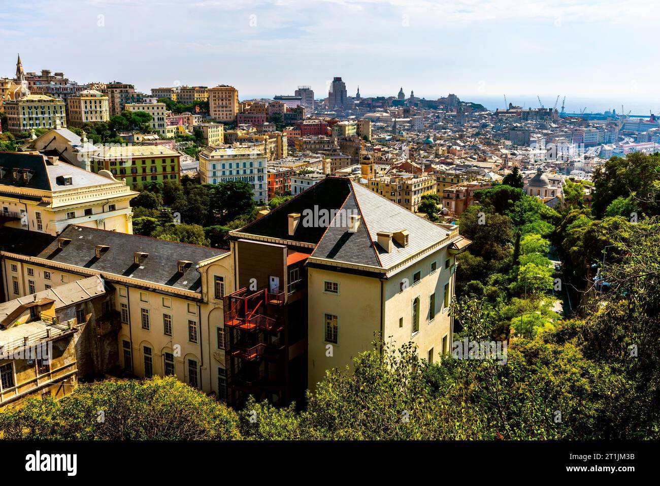 Genoa italy city centre hi-res stock photography and images - Alamy