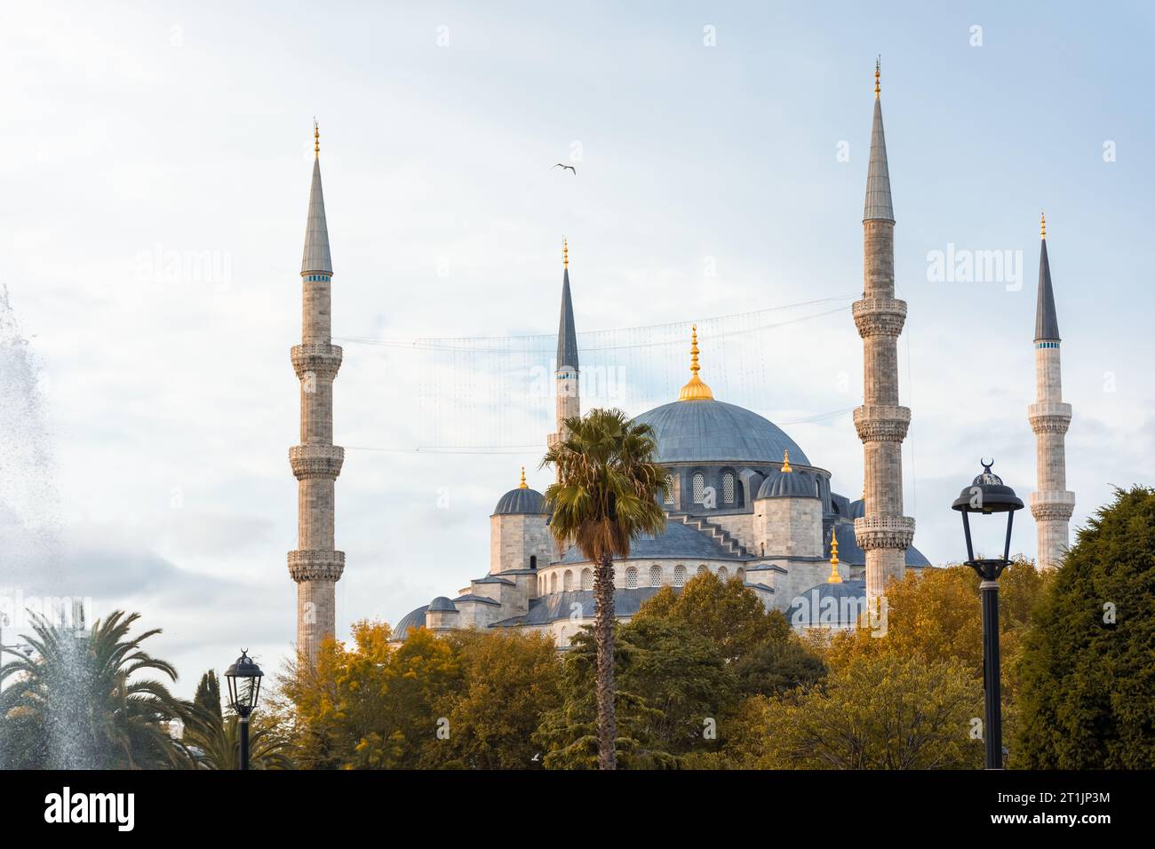 Blue Mosque of Istanbul at fall, Turkey Stock Photo - Alamy