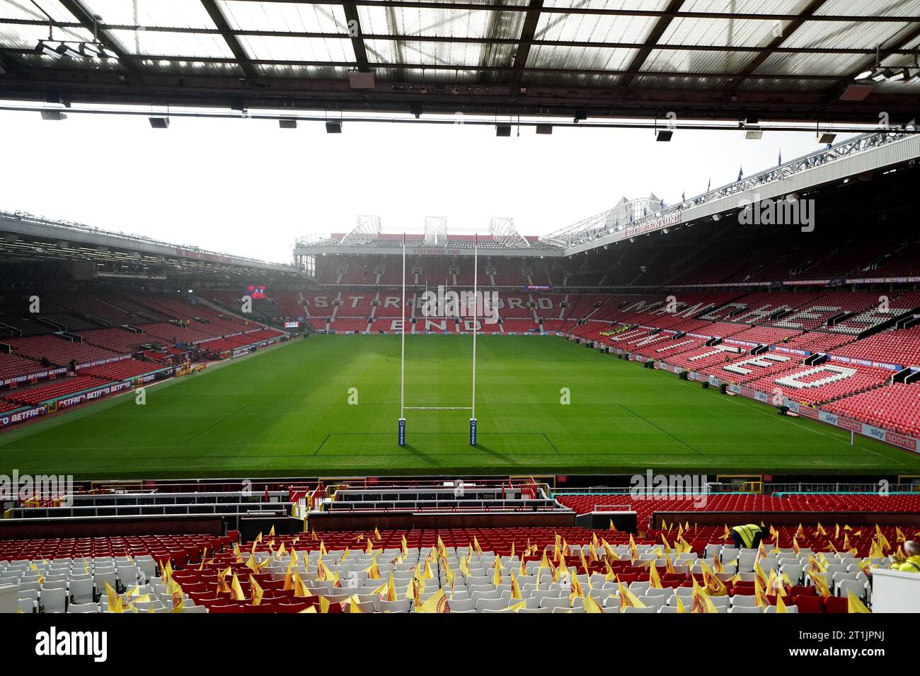 A general view of the stadium prior to the Betfred Super League final ...