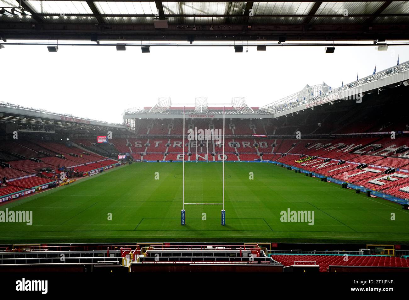A general view of the stadium prior to the Betfred Super League final ...
