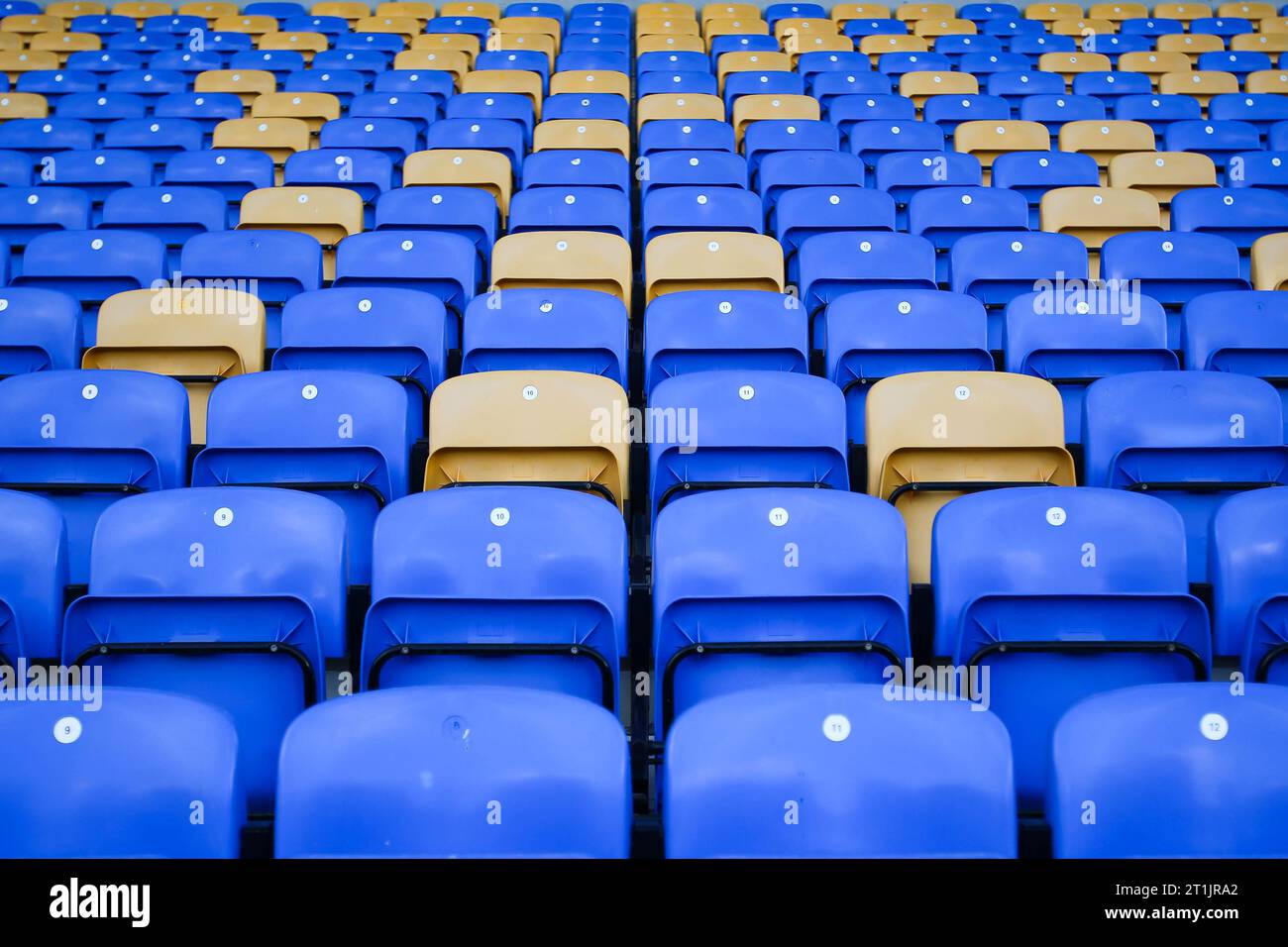 A general view of AFC Wimbledon Seats during the Sky Bet League One ...