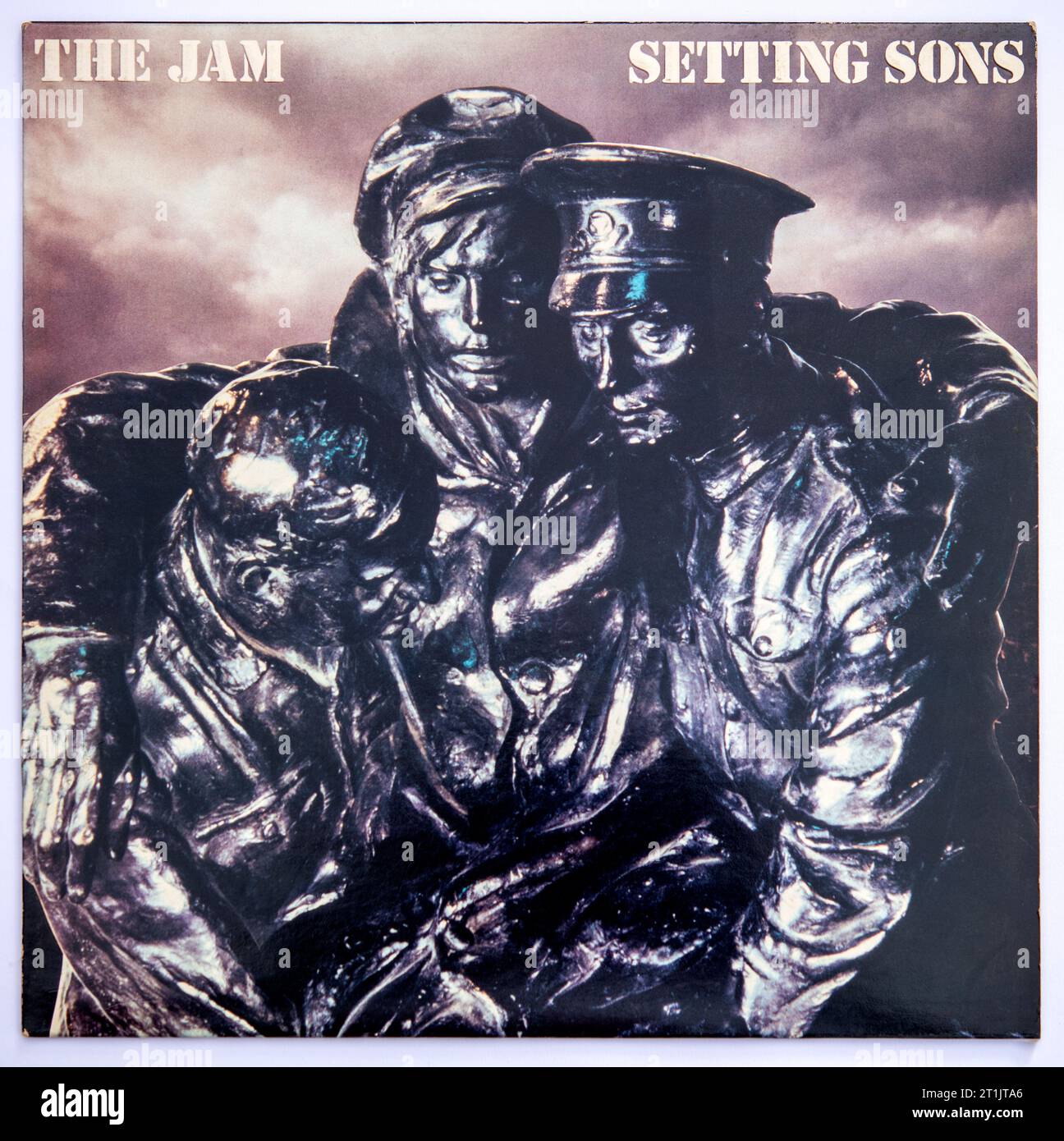 LP cover of Setting Sons, the fourth studio album by The Jam, which was released in 1979 Stock ...