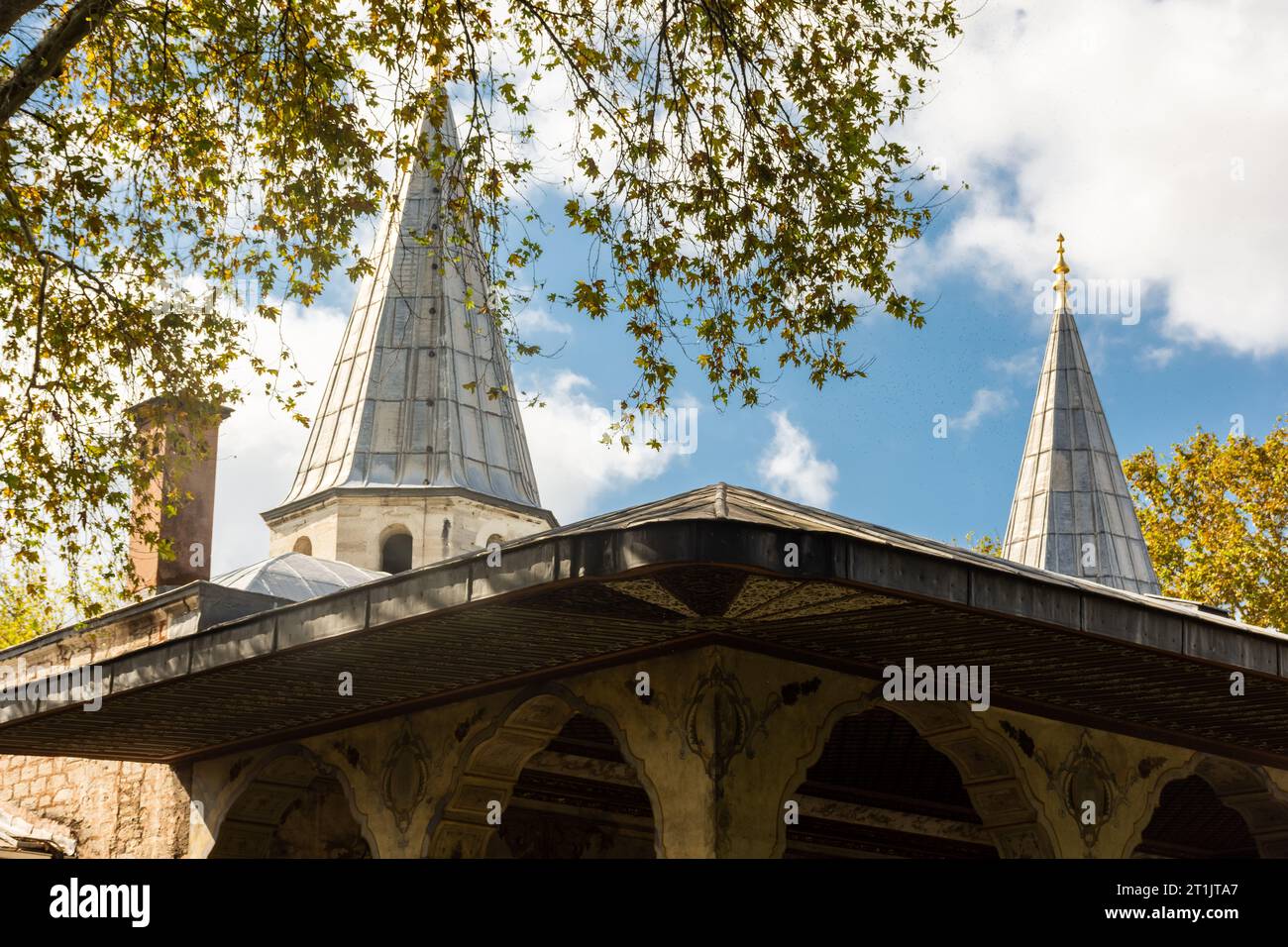Buildings of the Topkapi Palace in Istanbul, Turkey Stock Photo - Alamy