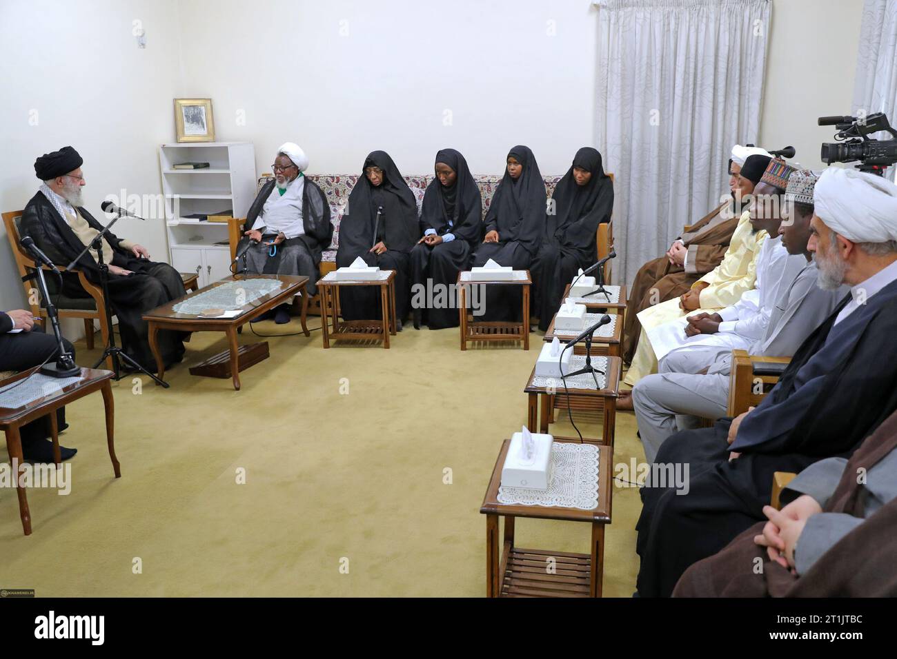 Tehran, Iran. 14th Oct, 2023. Iranian supreme leader Ayatollah ALI ...