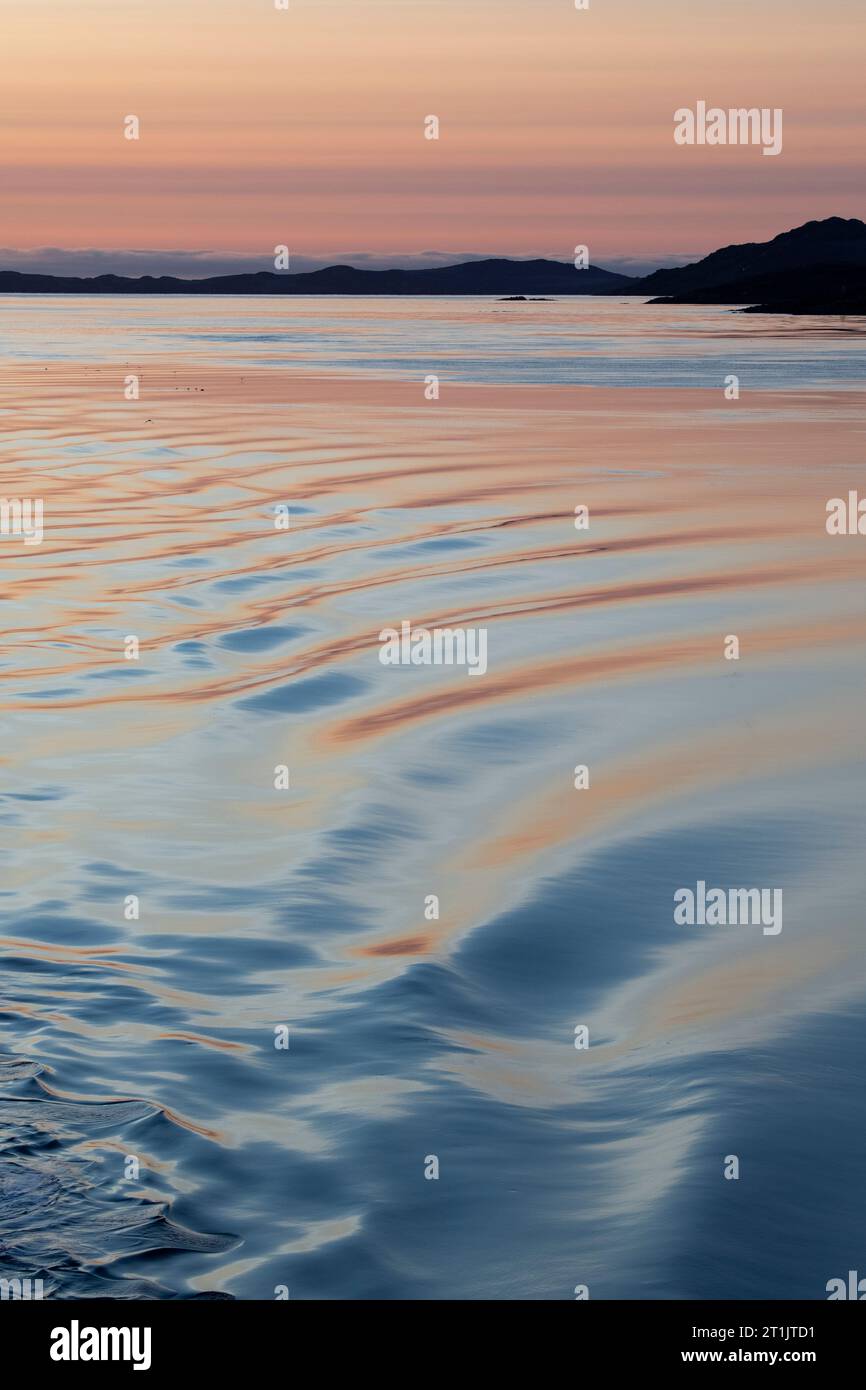 Canada, Nunavut, Northwest Passage, transiting the Bellot Strait at ...