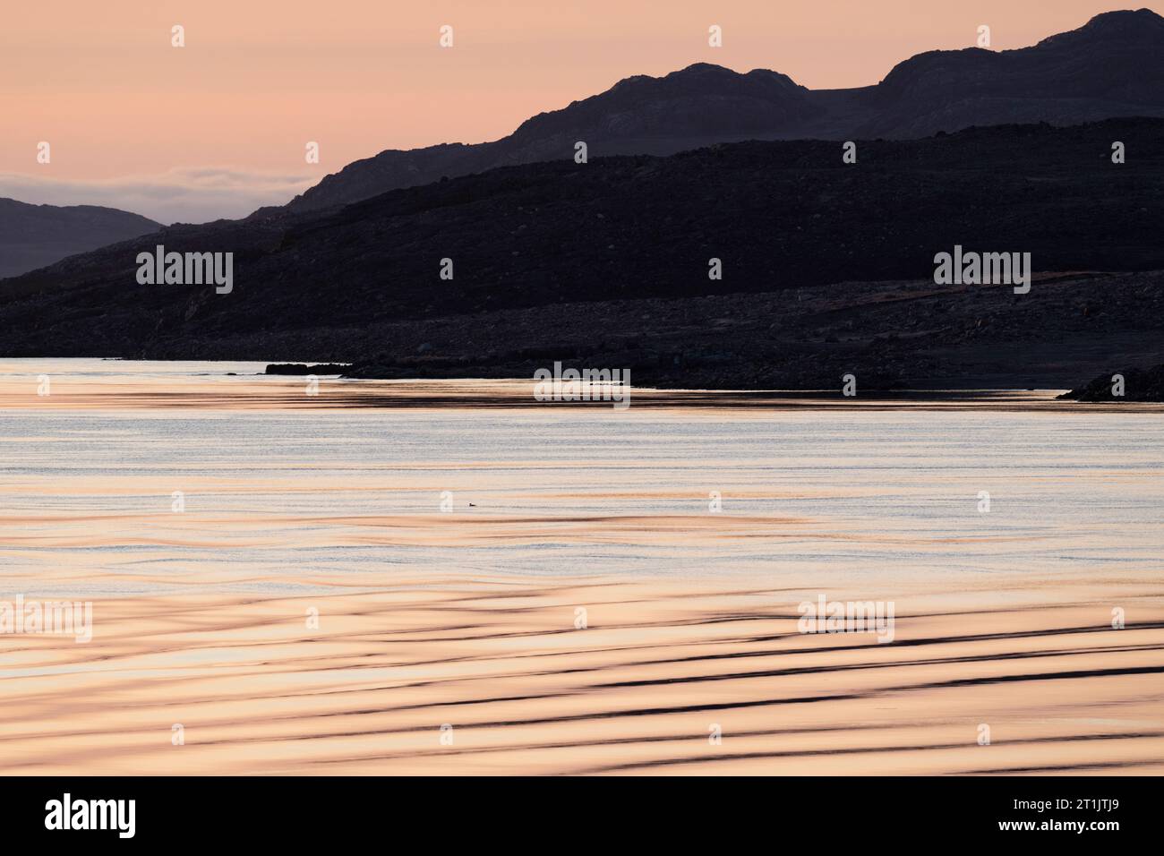 Canada, Nunavut, Northwest Passage, transiting the Bellot Strait at ...