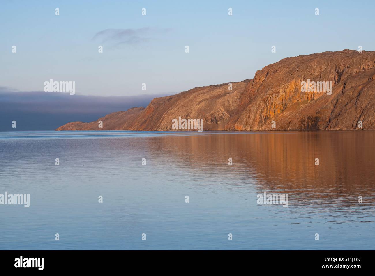 Canada, Nunavut, Northwest Passage, transiting the Bellot Strait at ...