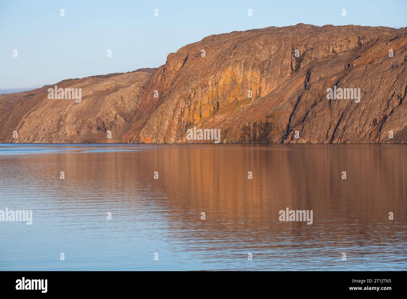 Canada, Nunavut, Northwest Passage, transiting the Bellot Strait at ...