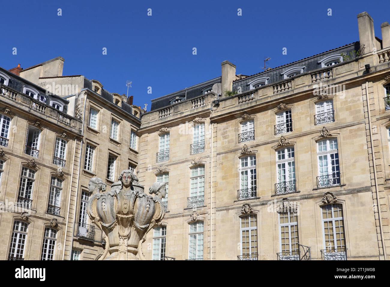 The Parliament Square in the city of Bordeaux, France Stock Photo - Alamy