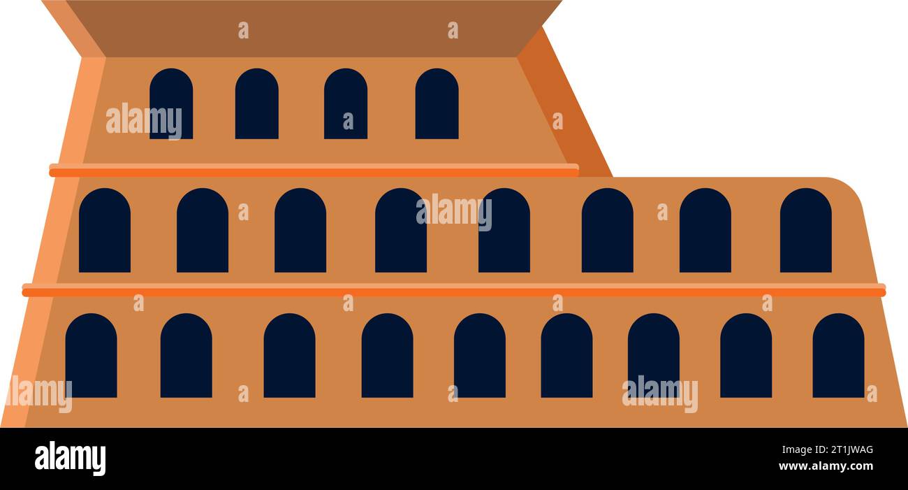 rome colosseum illustration vector isolated Stock Vector Image & Art ...