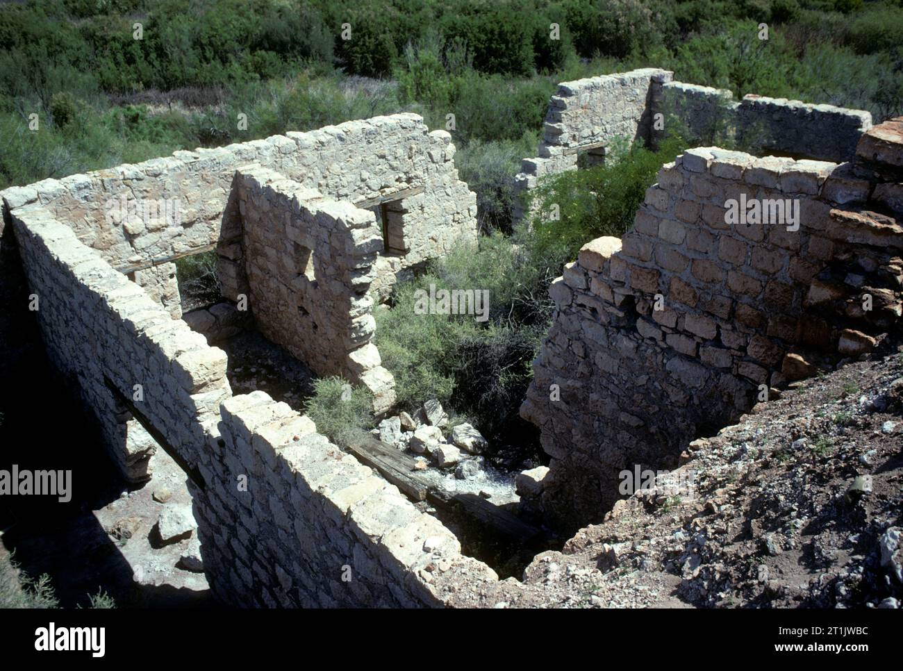 Stamp Mill ruins, Picacho State Recreation Area, California Stock Photo ...