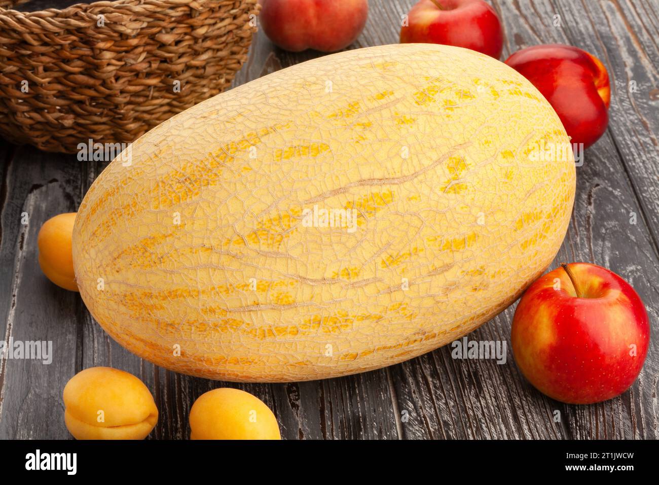 Melon apple hi-res stock photography and images - Alamy
