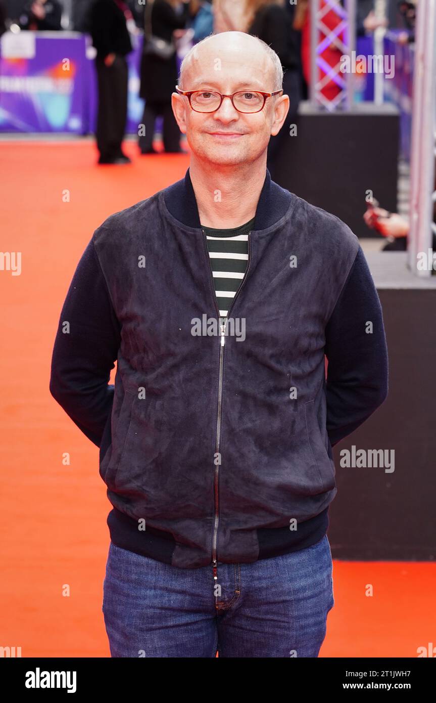 Ed Guiney arrives for the gala for Poor Things during the BFI London ...