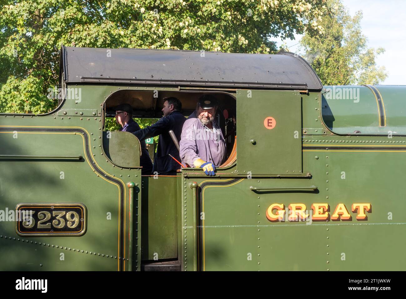 Alresford Station during the Watercress Line Autumn Steam Gala October ...