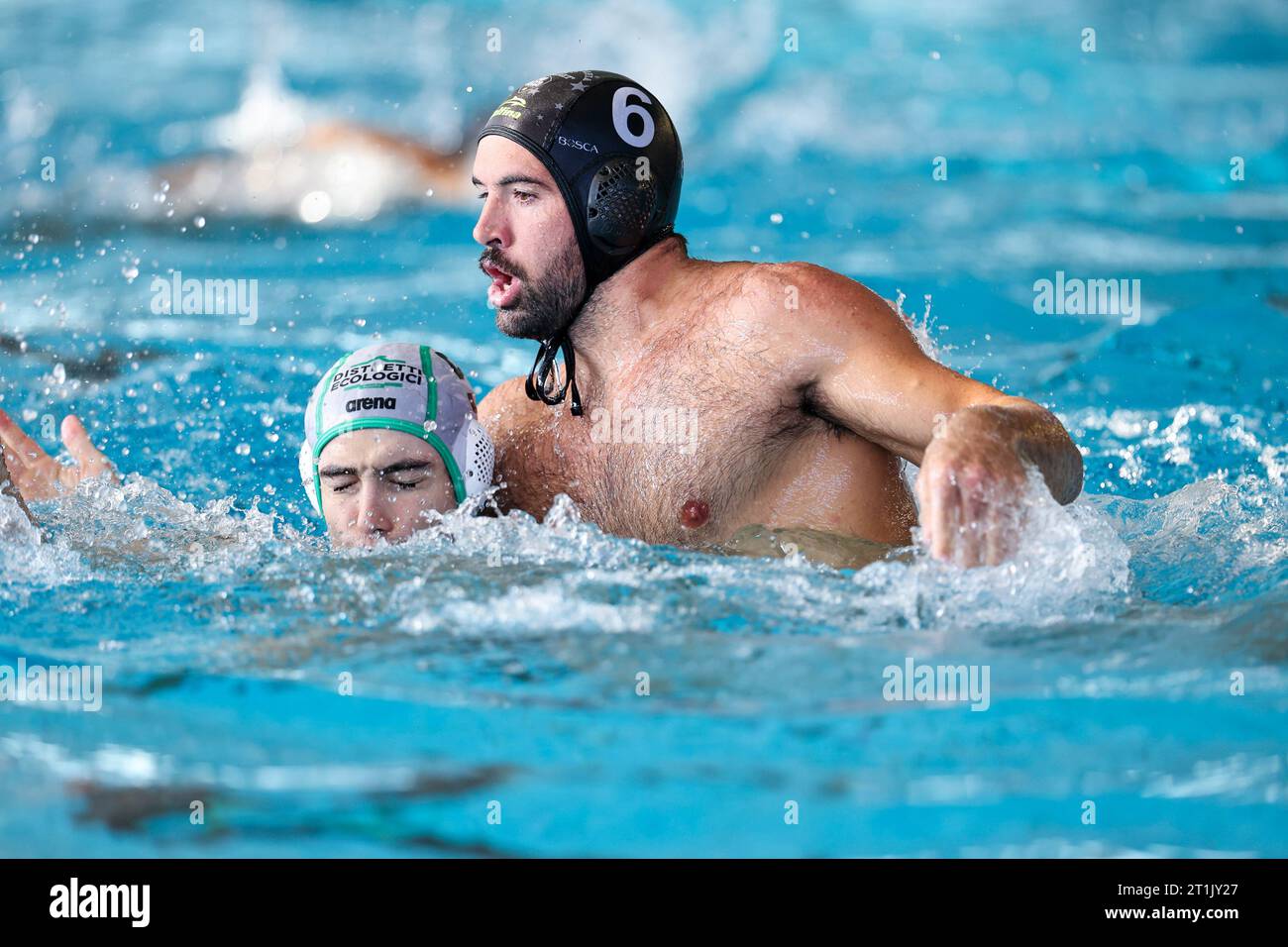 Rome, Italy. 14th Oct, 2023. Andrea Fondelli (Pro Recco) during Astra ...