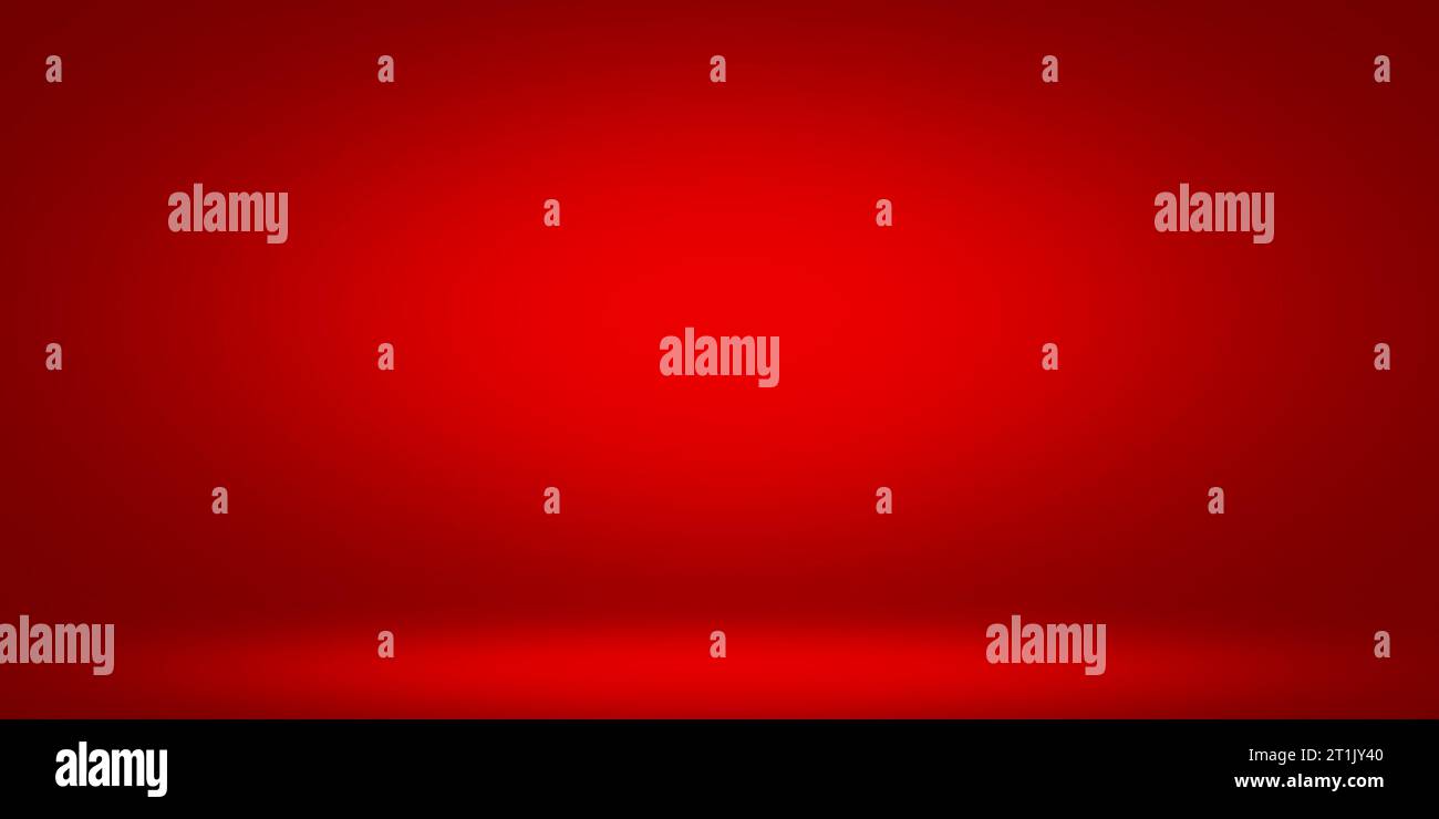 Abstract red gradient background, template for product presentation ...