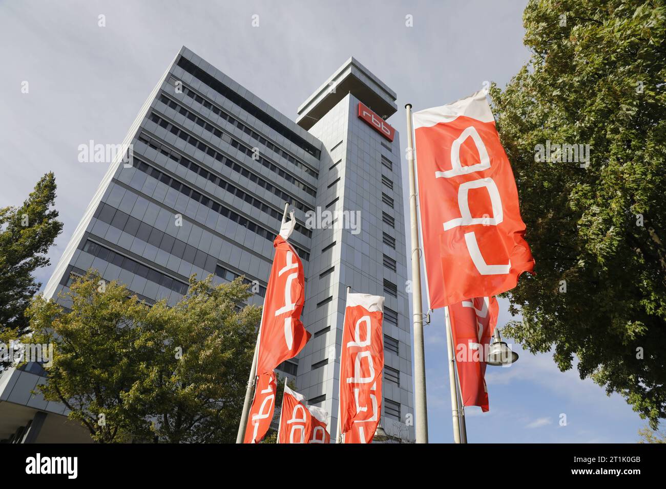 Fernsehzentrum am Theodor-Heuss-Platz, Deutschland, Berlin, Rundfunk ...