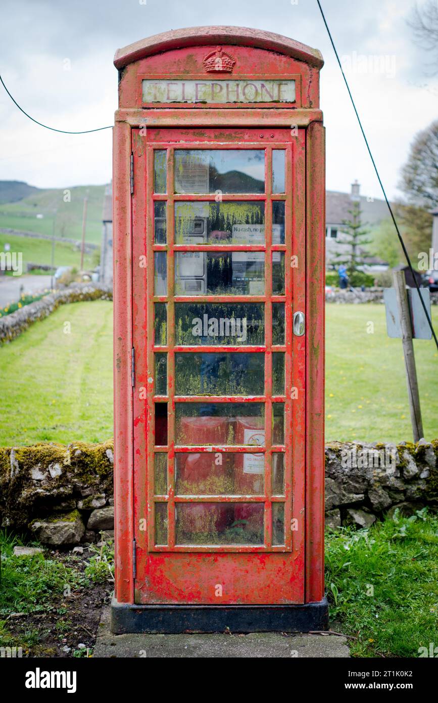 Telephone kiosk village hi-res stock photography and images - Alamy