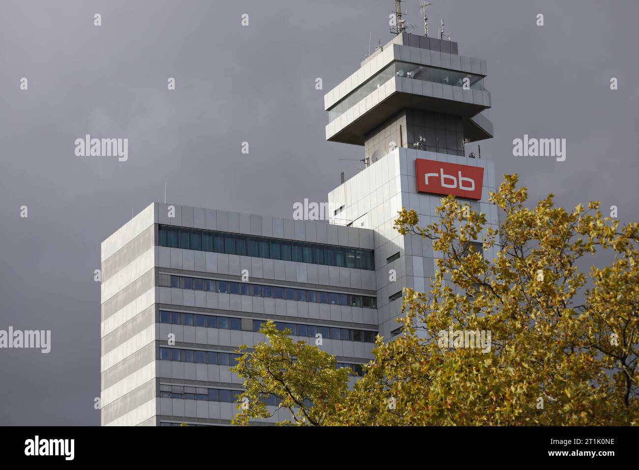 Fernsehzentrum am Theodor-Heuss-Platz, Deutschland, Berlin, Rundfunk ...
