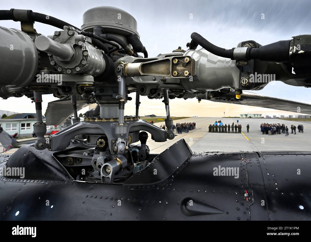 Namest Nad Oslavou, Czech Republic. 14th Oct, 2023. Farewell ceremony ...