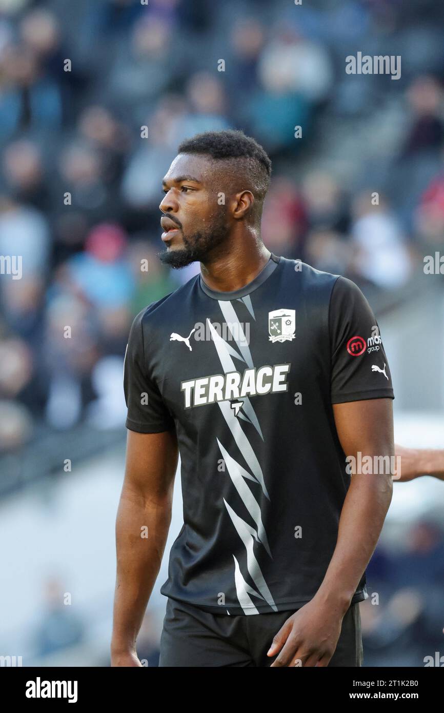 Barrow's Emile Acquah during the second half of during the Sky Bet ...