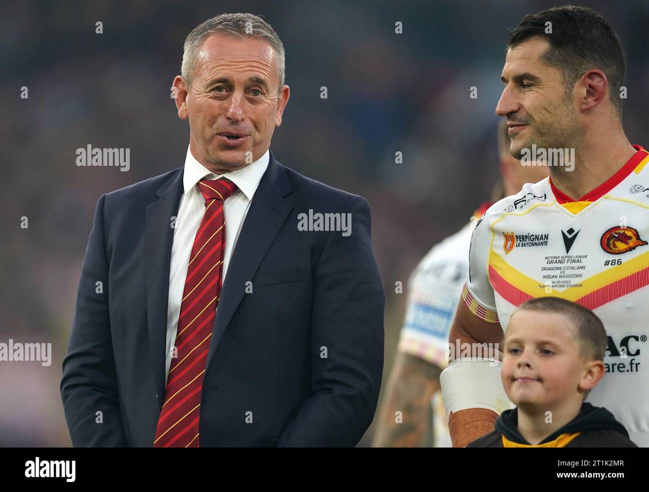Catalans Dragons head coach Steve McNamara during the Betfred Super ... Catalans Dragons head coach Steve McNamara during the Betfred Super ...