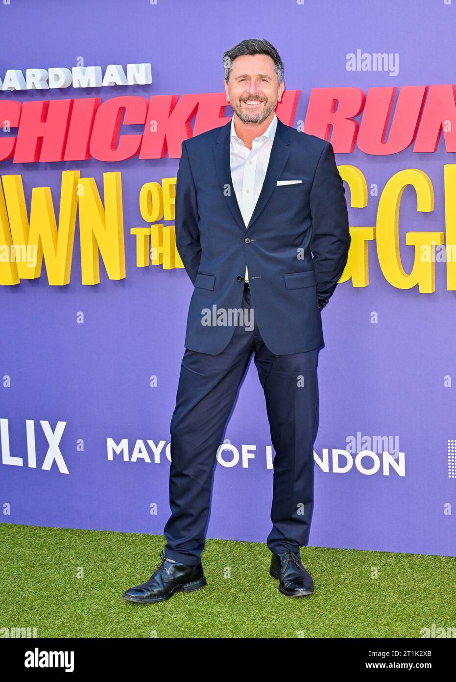 London, UK. 14th Oct, 2023. Darren Dubicki. Red (Green) carpet arrivals ...