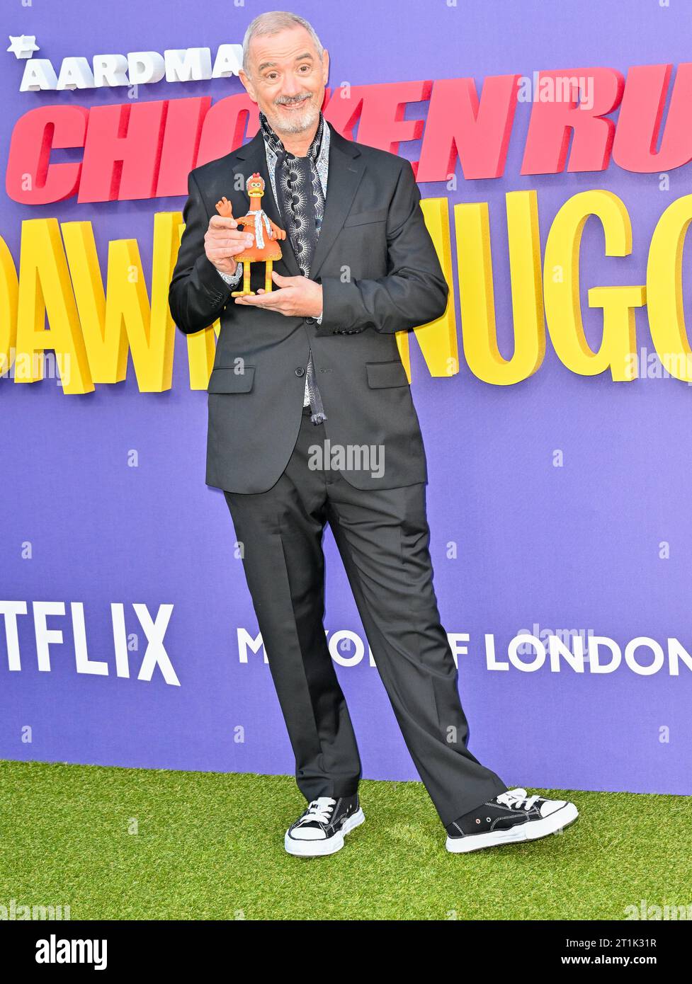 London, UK. 14th Oct, 2023. Sam Fell. Red (Green) carpet arrivals for ...