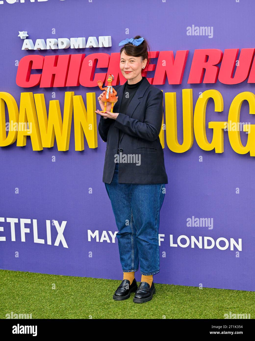 London, UK. 14th Oct, 2023. BFI Festivals Director Kristy Matheson. Red ...