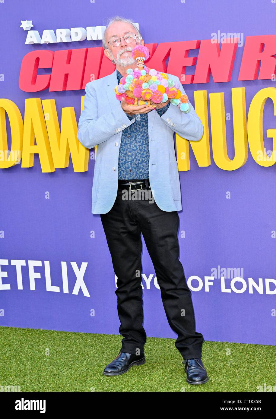 London, UK. 14th Oct, 2023. Peter Lord. Red (Green) carpet arrivals for ...